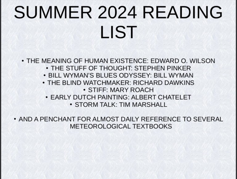 My Summer 2024 Reading List – TORNADO QUEST